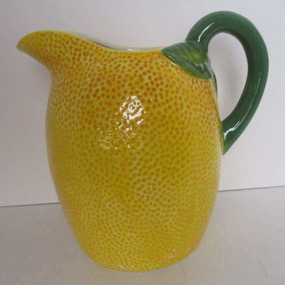 Arlington Designs | Dining | Large Ceramic Lemon Pitcher | Poshmark